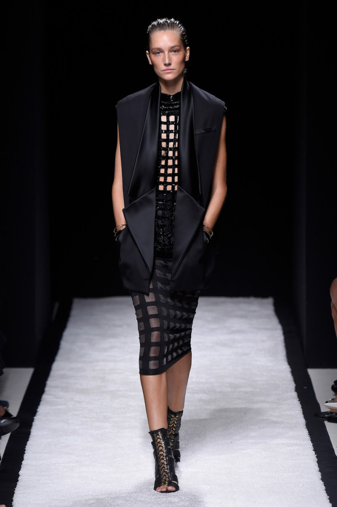 Balmain Catwalk Fashion Show Paris Womenswear SS2015 | Team Peter ...
