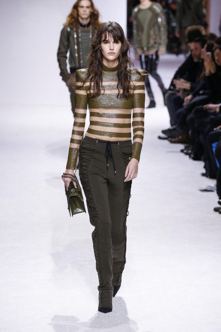 Balmain Catwalk Fashion Show Paris Menswear FW2018 | Team Peter Stigter ...