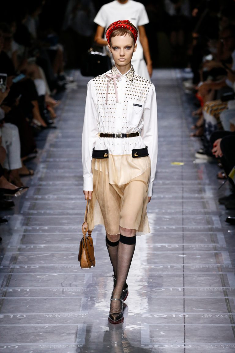 Prada Catwalk Fashion Show Milan Womenswear SS2019 | Team Peter Stigter ...